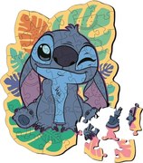 Trefl Dřevěné Puzzle 50 dílků Lilo&Stitch