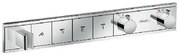 Hansgrohe RainSelect - Baterie pod omítku pro 4 spotřebiče, chrom 15357000