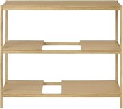 Regál v dekoru dubu v přírodní barvě 105x92x40 cm Sukoya – Blomus