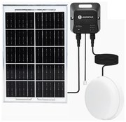 Aigostar - LED Solární svítidlo LED/70W/12V 6000 mAh 6500K pr. 20,5 cm