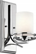 Nástěnná lampa do koupelny Hendrik KL-HENDRIK1-BATH IP44 bílá chrom