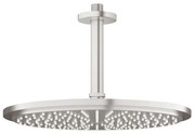 Grohe Rainshower - Hlavová sprcha Cosmopolitan, průměr 31 cm, stropní výpusť 14 cm, supersteel 26067DC0