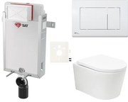 Závěsný wc set k zazdění SAT BREVIS SIKOSZBRTOR20
