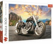 Trefl Puzzle Černá motorka, 500 dílků