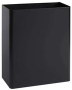 Sanela - Odpadkový koš, objem 26,5 l, nerez/černá SLZN 23V