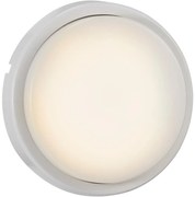 Nordlux -LED Venkovní nástěnné svítidlo CUBA LED/6,5W/230V IP54 pr. 17,5 cm bílá