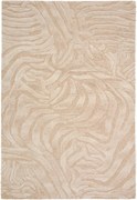 Béžový ručně tkaný koberec s příměsí vlny 200x300 cm Tribet – Kave Home