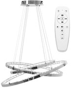 Toolight Závěsná křišťálová lampa + dálkové ovládání APP772-3CP