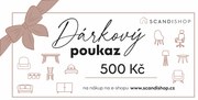 Dárkový poukaz na 500 Kč Forma poukazu: Elektronický