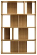 Modulární policový systém v dekoru dubu v přírodní barvě 6 ks 101x152 cm Litto – Kave Home