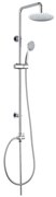 Mereo Sonáta - Set sprchové hlavice, horní sprchy a hadice, 3 proudy, chrom CB60101SK