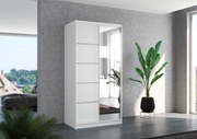 ADRK Furniture Posuvná skříň se zrcadlem ORLANDO 100