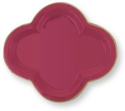 Pip Studio servírovací tác 26x30 cm, růžový (Kovový servírovací tác)