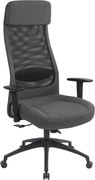 Ergonomické křeslo MOLFETA tmavě šedé
