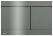 Alca Flat - Ovládání splachování, lesklý gun metal FUN-GM-P