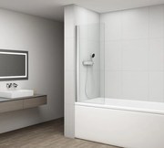 Polysan Polysan, ROTA vanová zástěna otočná 650mm, čiré sklo, FA650