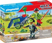 Stavebnice playmobil 71434 úklidový tým města