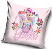 Polštář Barbie - motiv Motýlí princezna - 40 x 40 cm