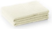 Krémový froté bavlněný ručník 30x50 cm Marina – DecoKing