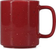 Vínový porcelánový hrnek 330 ml Fika – ONA