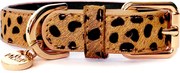 MILK&PEPPER Obojek pro pro psy Lynx Camel Velikost: 35x2 cm