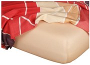 DADKA Jersey prostěradlo medové Rozměr 90x200x20 jednolůžko