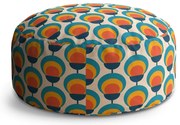 Sablio Taburet Circle Duhové spektrum: 38x48 cm
