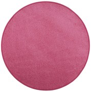 Vopi, Kusový koberec Eton růžový 11 kruh, 57x57 (průměr) kruh, růžová, ložnice