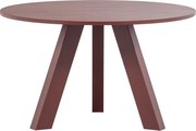 Kulatý jídelní stůl z dubového dřeva ø 129 cm Rhonda – WOOOD