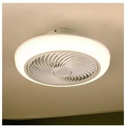 Brilagi-LED Stmívatelné svítidlo s ventilátorem LED/30W/230V 3000-6500K bílá+DO