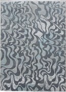 Ručne viazaný kusový koberec Diamond DC-M1 Grey / aqua, 180x275, šedá, chodba / predsieň, Diamond Carpets India