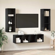 Sestava TV skříněk 3 ks Černý dub Kompozitní dřevo 3393130