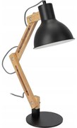 Stolní lampa 1xE27/40W/230V černá