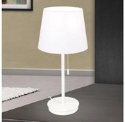 Orion LA 4-1205/1 - Stolní lampa s USB portem LUDWIG 1xE27/40W/230V bílá