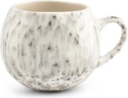 Šedý kameninový hrnek 460 ml Muggies – Salt&Pepper