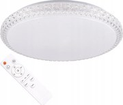 stropní svítidlo Led Stropní Svítidlo Svítidlo Křišťál Glamour 24W 40cm Dálkový Ovladač Irina