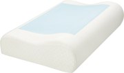 Livarno® Podpůrný šíjový polštář s gelovou vložkou, 48 x 30 x 11 cm