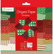 Sada origami papírů - Vánoce