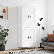 Skříň highboard bílá 69,5 x 34 x 180 cm kompozitní dřevo 3199713