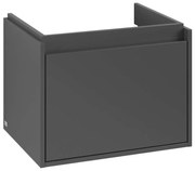 Villeroy & Boch Skyla - Umyvadlová skříňka, 57x44x44 cm, 1 zásuvka, Graphite C78400VR