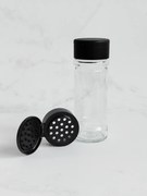 Kořenka skleněná NIKO 120 ml s odklápěcím víčkem a šejkrem