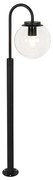 Moderní lucerna černá s plastem 104 cm IP44 - Sfera