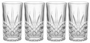 Butlers CRYSTAL CLUB Sada sklenic na long drink 330 ml set 4 ks