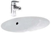 Laufen Lipsy - Vestavné umyvadlo, 57x41 cm, bílá H8112990000001