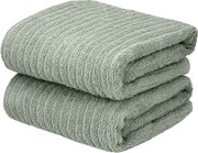Livarno® Froté ručník, 50 x 100 cm, 2 kusy (mintová)