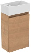 Ideal Standard Eurovit+ - Skříňka s umývátkem, 55x35x20 cm, 1 dvířka, přírodní dub R0570Y8