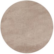 Ayyildiz, Kusový koberec Sky 5400 Beige kruh, 120x120 (průměr) kruh, béžová, obývací pokoj