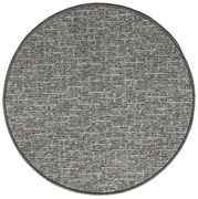 Vopi, Kusový koberec Alassio hnědý kruh, 67x67 (průměr) kruh, hnědá, chodba / předsíň