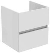 Ideal Standard Eurovit+ - Umyvadlová skříňka, 55x50x44 cm, 2 zásuvky, lesklá bílá R0256WG