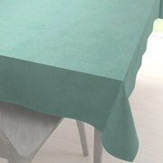 Biante Sametový obdélníkový ubrus Velvet Premium SVP-048 Pastelová ledově zelená 100x140 cm